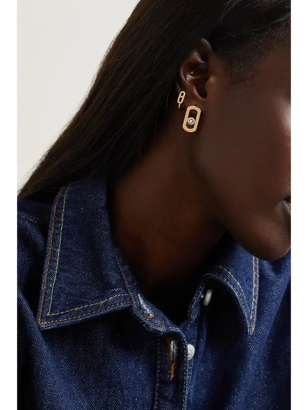 Messika Move Citizen 18-karat Diamond Earrings