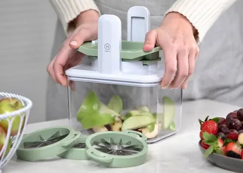 HENNING LEE 4-in-1 Fresh Prep Fruit And Veggie Slicer