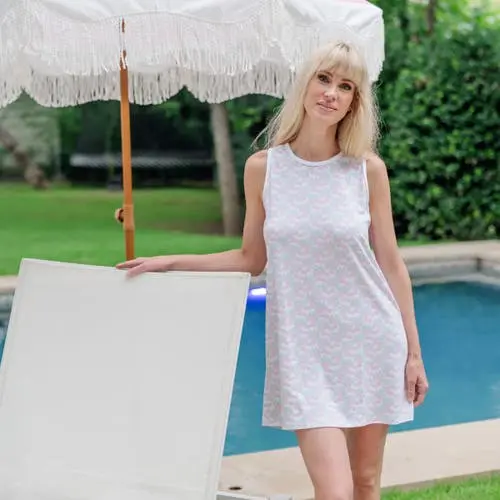 LILA AND HAYES Katie Nightgown - Poolside Palms