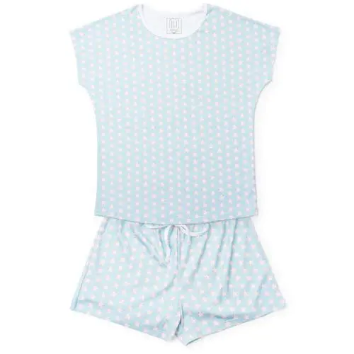 LILA AND HAYES Riley Pajama Short Set - Seaside Starfish