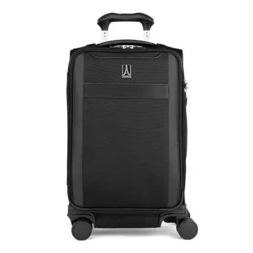 TRAVELPRO Versapack + Lightweight Softside Expandable 21" Carry On Spinner Luggage - Black