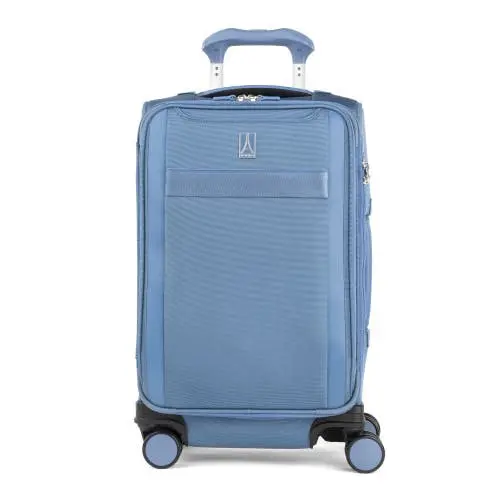TRAVELPRO Versapack + Lightweight Softside Expandable 21" Carry On Spinner Luggage - Elemental Blue