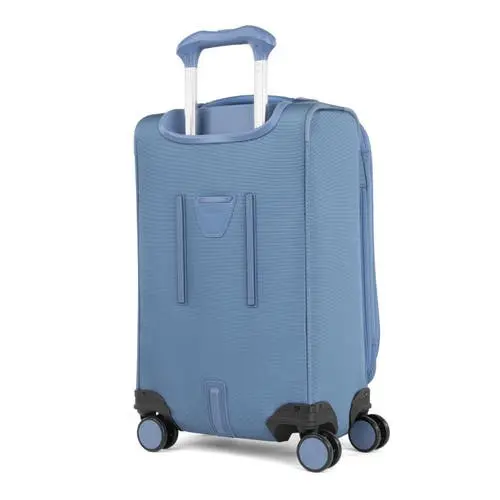 TRAVELPRO Versapack + Lightweight Softside Expandable 21" Carry On Spinner Luggage - Elemental Blue