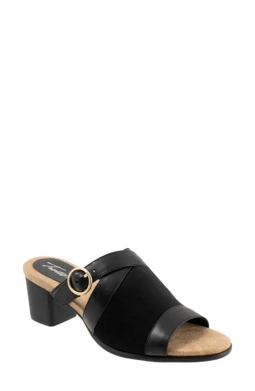 Trotters Mitzi Slide Sandal - Black