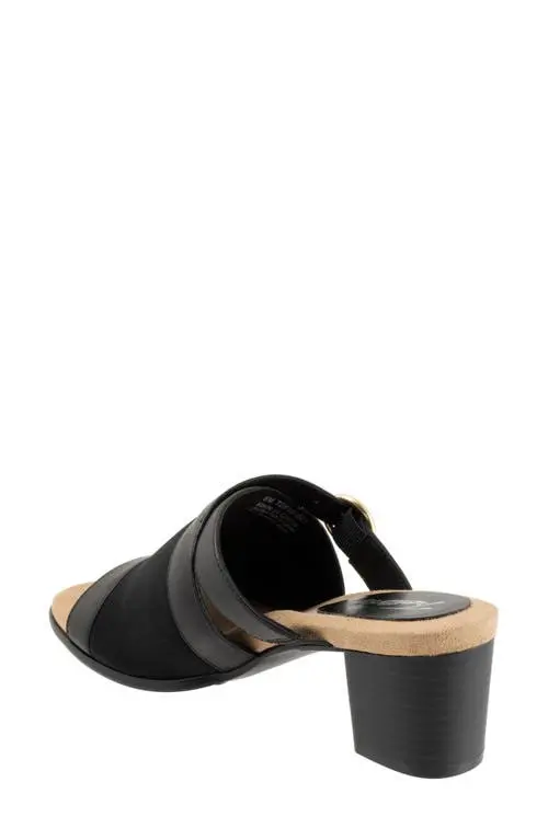 Trotters Mitzi Slide Sandal - Black