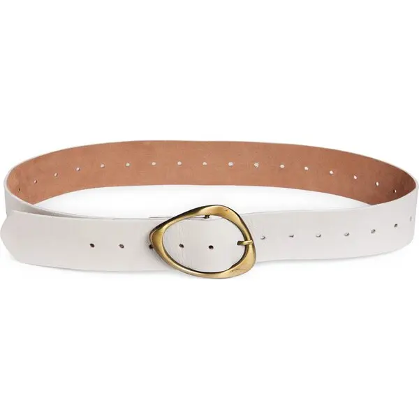 ADA Leather Belt - Marfil