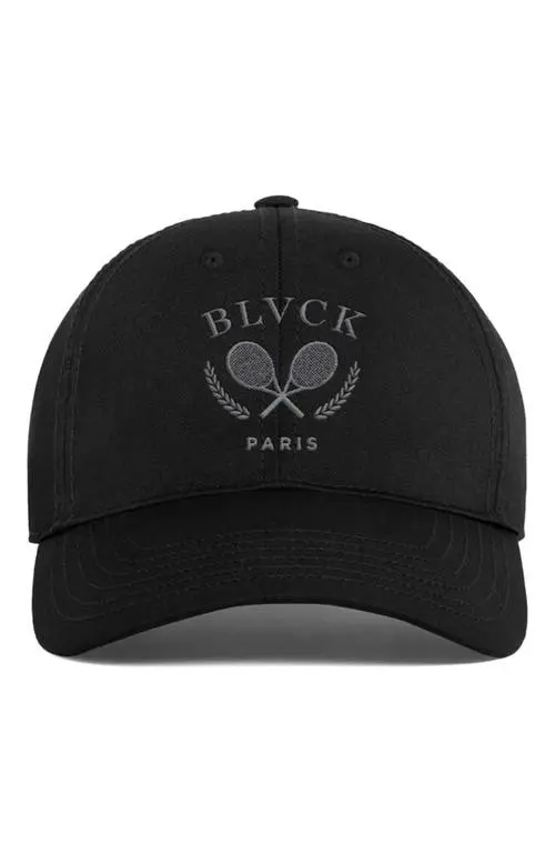 BLVCK PARIS Tennis Cap - Black