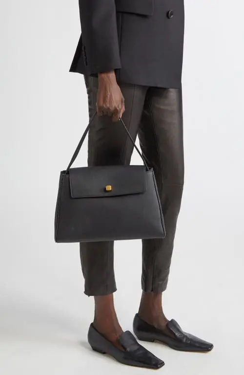 Khaite Audrey Top Handle Bag - Black 200