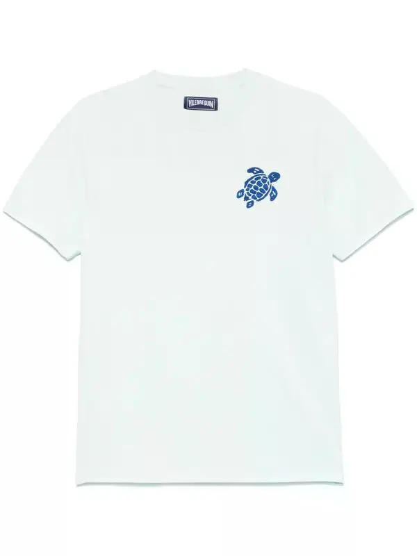 Vilebrequin Logo-embroidered T-shirt - Green