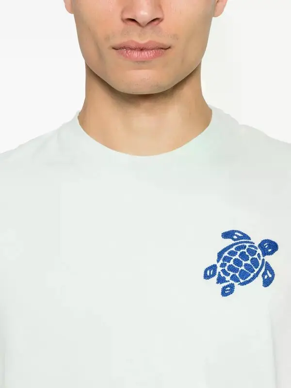 Vilebrequin Logo-embroidered T-shirt - Green