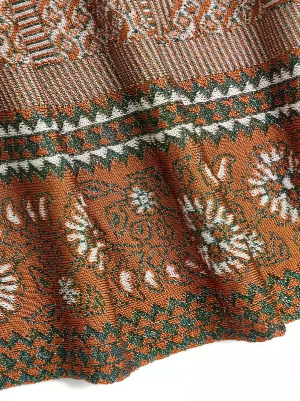 Valentino Garavani Midi Jacquard Skirt