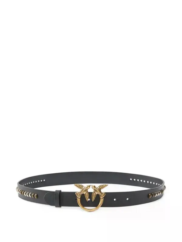 Pinko Stud-embellished Belt - Black