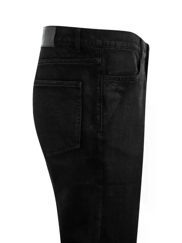 MIDNIGHT RODEO Waxed Bootcut Trousers