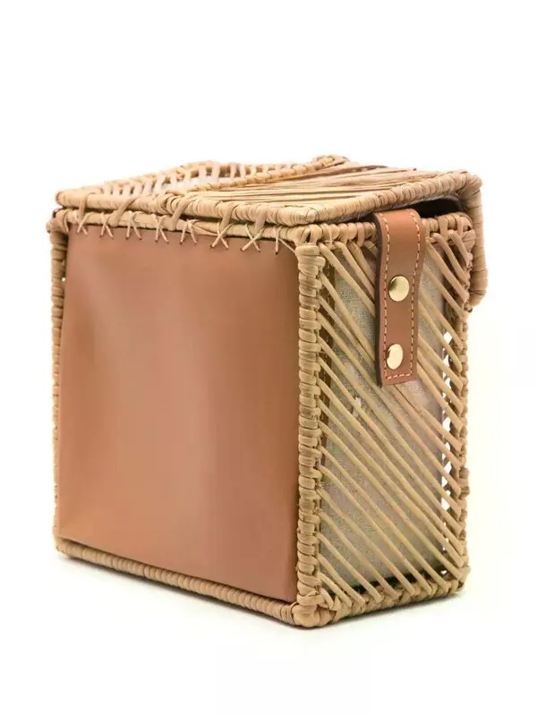 LENNY NIEMEYER Raffia Shoulder Bag