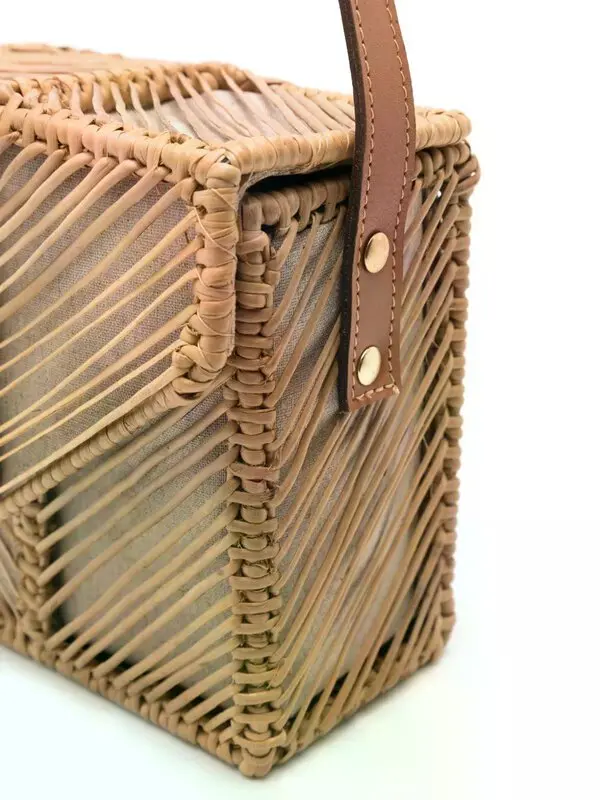 LENNY NIEMEYER Raffia Shoulder Bag