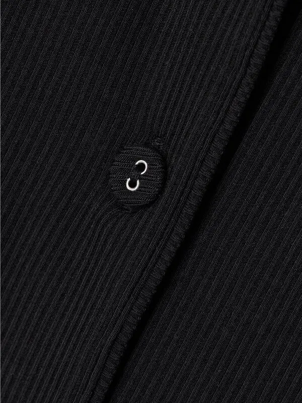SKIMS Soft Lounge Rib Sleep Set - Black