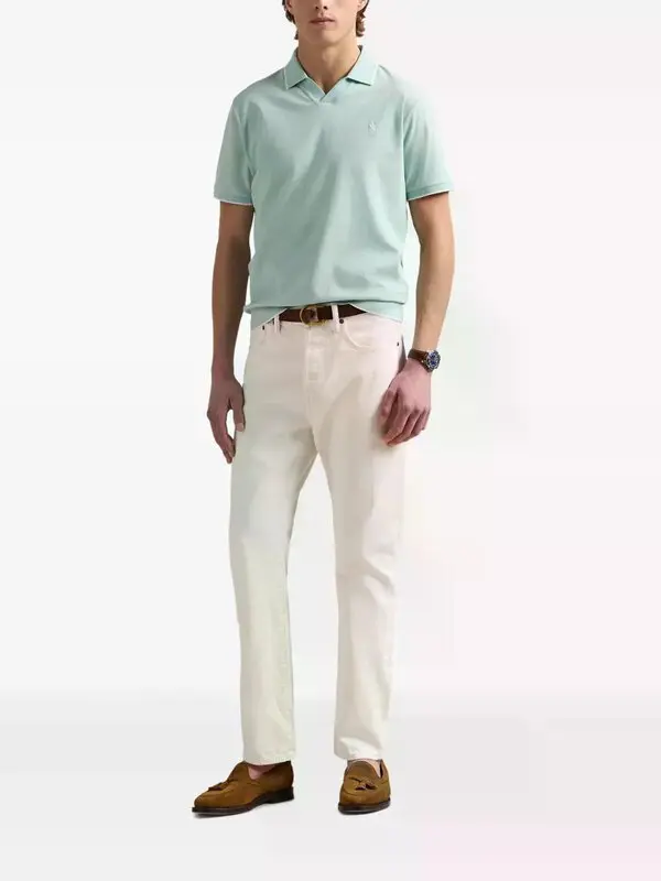 Polo Ralph Lauren Jacquard Mesh Polo Shirt