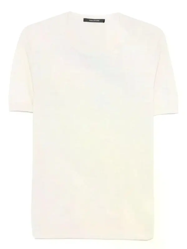 Tagliatore Knitted T-shirt - Neutrals