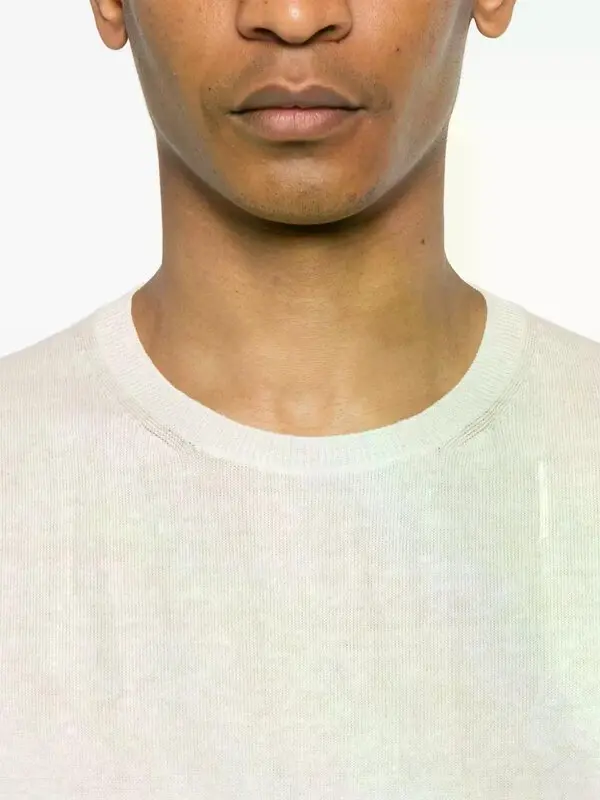 Tagliatore Knitted T-shirt - Neutrals
