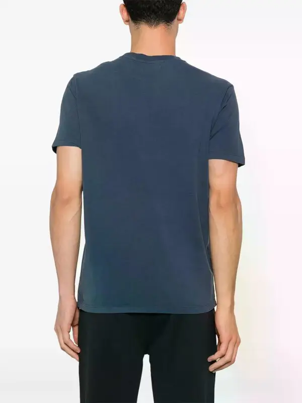 Vilebrequin Logo-embroidered T-shirt - Blue