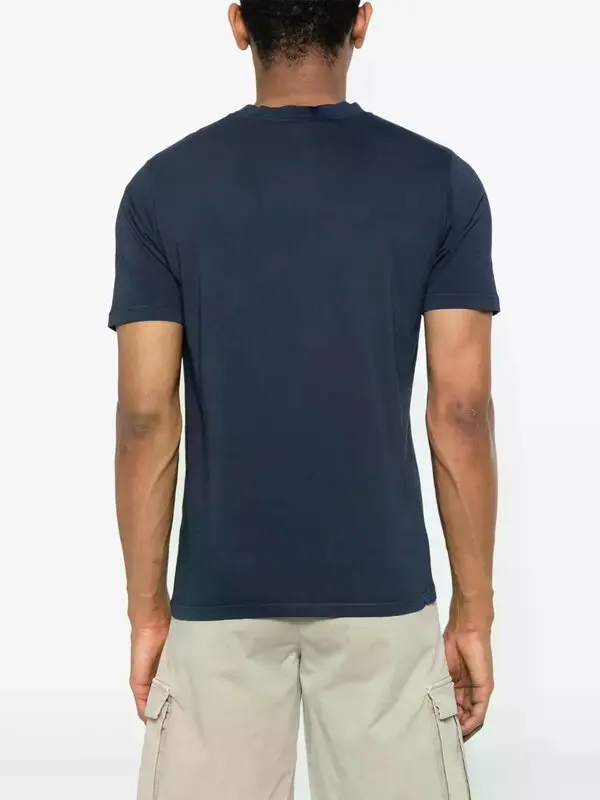 CENERE GB Cotton T-shirt - Blue