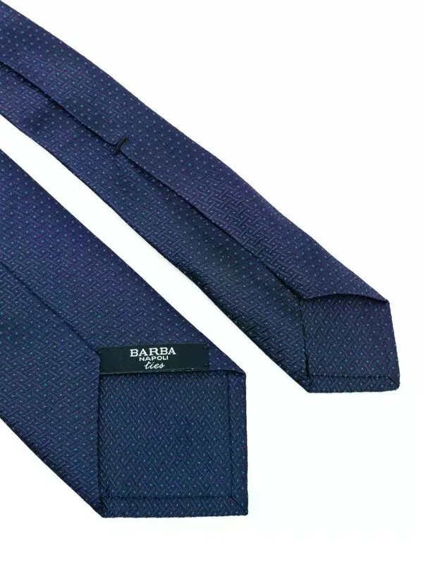 BARBA NAPOLI Silk Necktie