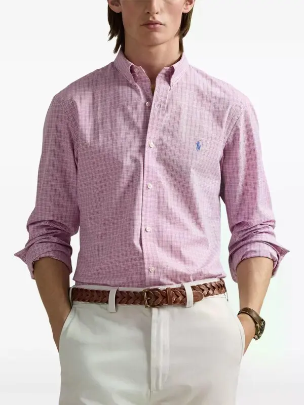Polo Ralph Lauren Checked Shirt - Pink