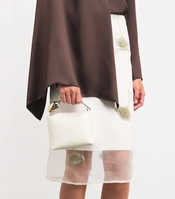 Erdem Mini Leather Bloom Top-handle Bag