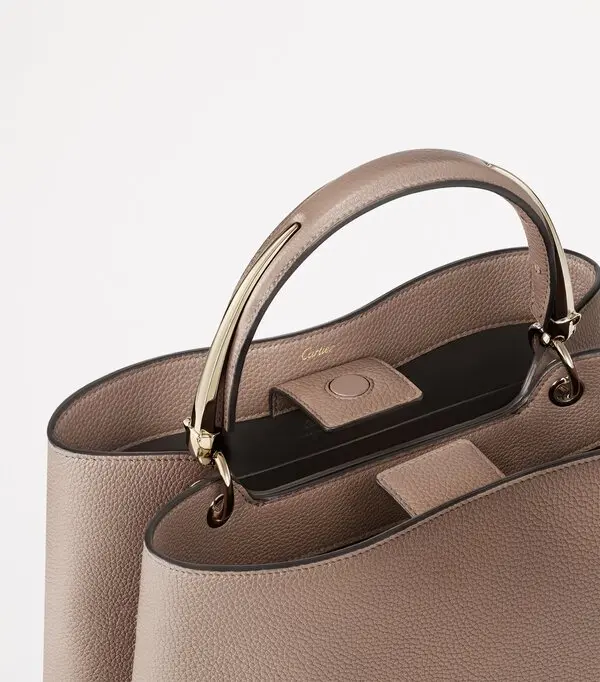 Cartier Panthère De Top-handle Bag - Beige