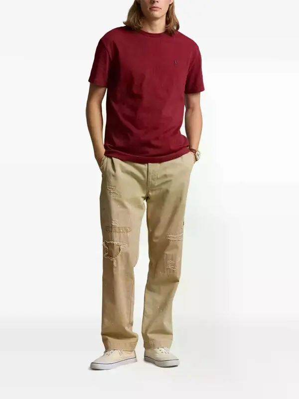 Polo Ralph Lauren Crew-neck Cotton T-shirt - Red