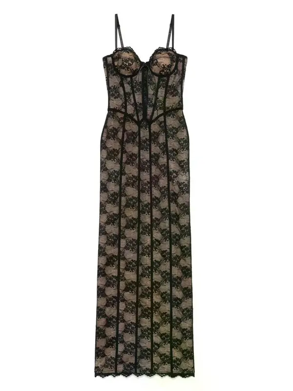 Giuseppe Di Morabito Floral-lace Gown