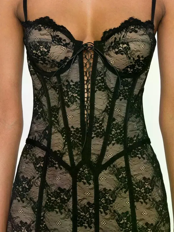 Giuseppe Di Morabito Floral-lace Gown