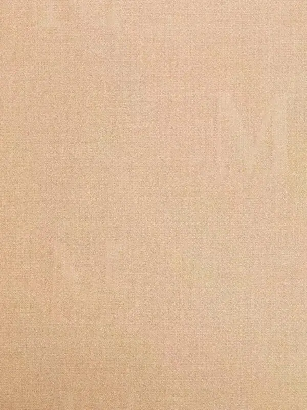 Max Mara Silk And Wool Curvone Scarf