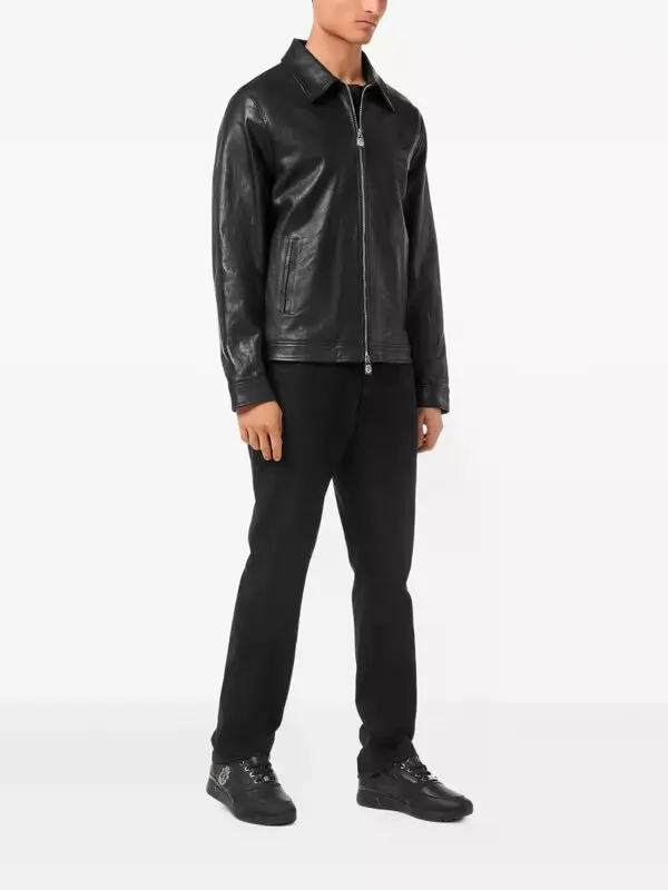 BILLIONAIRE Logo-plaque Jacket