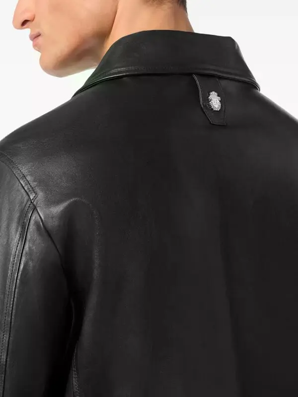 BILLIONAIRE Logo-plaque Jacket