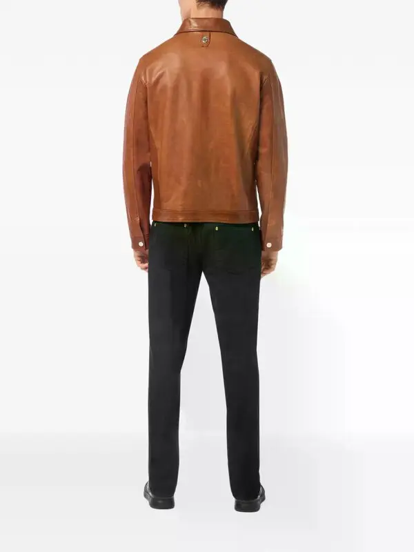 BILLIONAIRE Logo-embroidered Jacket