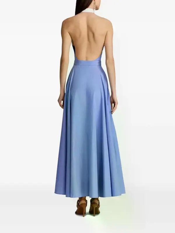 Ralph Lauren Cotton Maxi Dress - Blue
