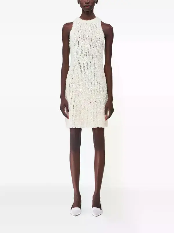 Adam Lippes Renata Mini Dress - White