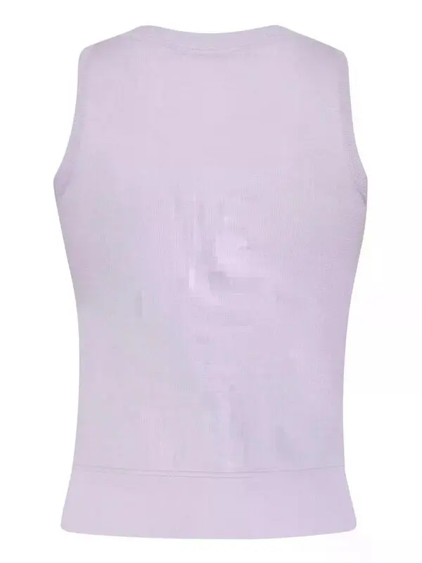 Adam Lippes Fine-knit Tank Top - Purple