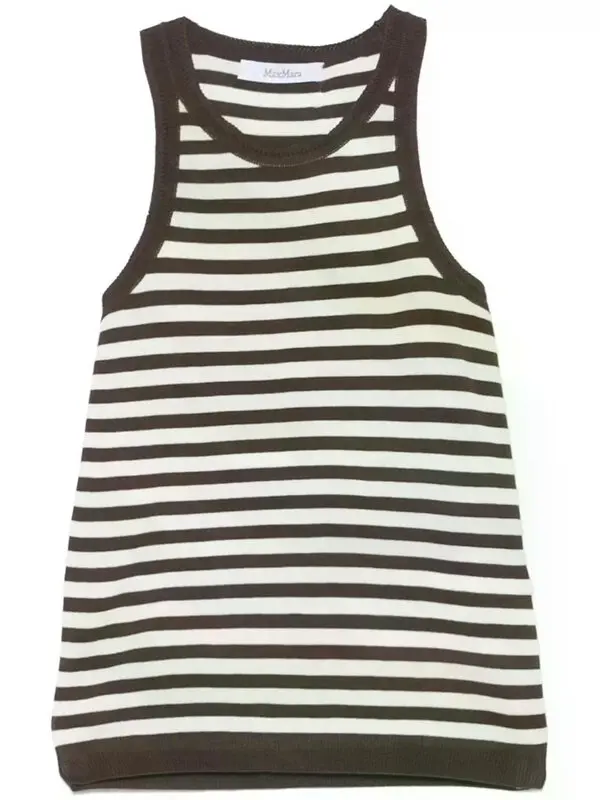 Max Mara Arnes Tank Top - Brown