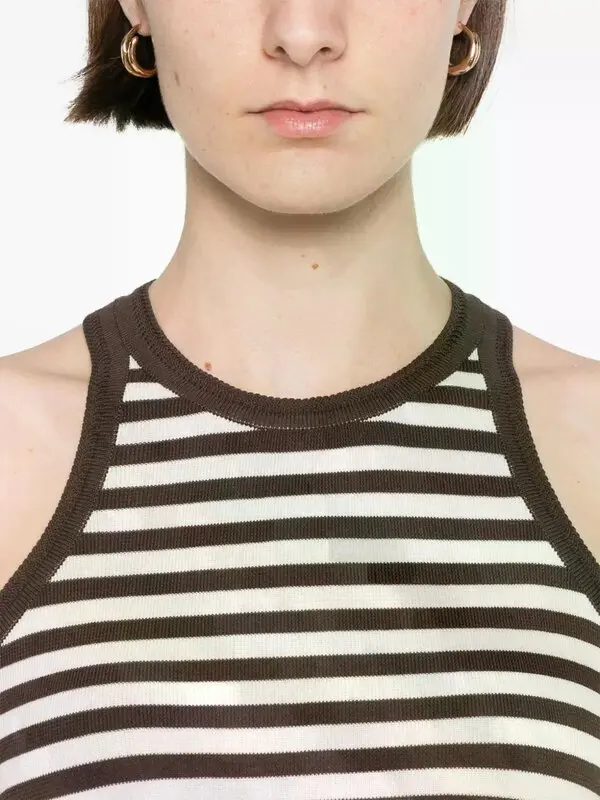 Max Mara Arnes Tank Top - Brown