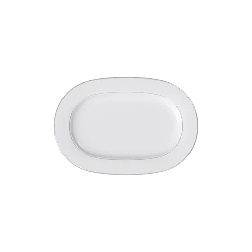 VILLEROY & BOCH Anmut Platinum No.1 Oval Platter - White