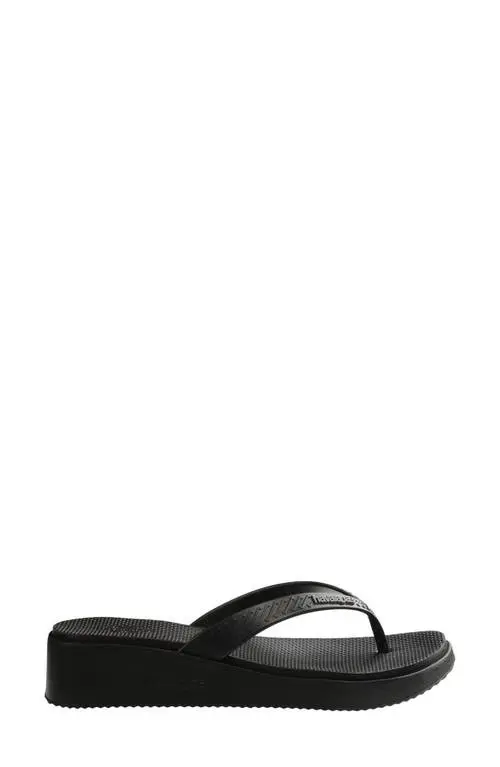 Havaianas High Platform Flip-flop - Black
