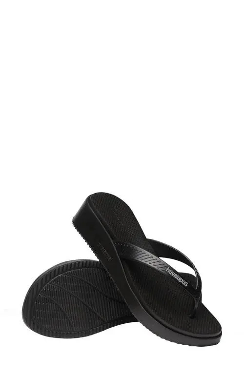 Havaianas High Platform Flip-flop - Black