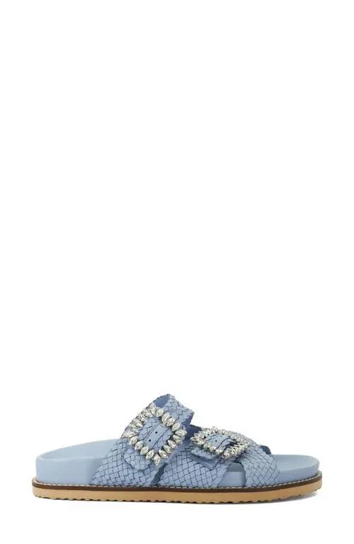 Dune London Lulos Woven Slide Sandal
