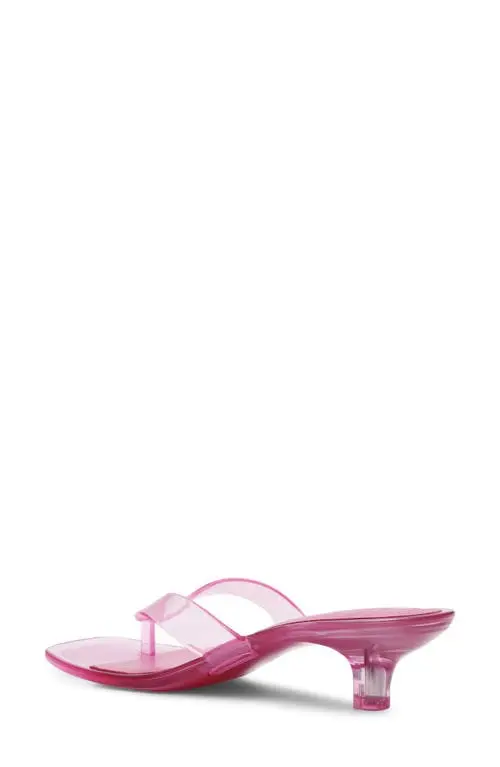Steve Madden Tracie Kitten Heel Flip Flop - Pink