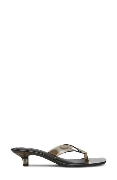 Steve Madden Tracie Kitten Heel Flip Flop - Smoke