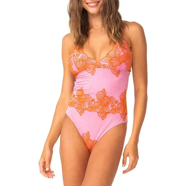 PQ Eloise Floral One-piece Swimsuit - Capri
