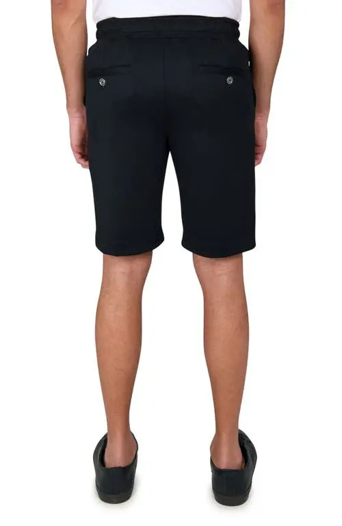 BROOKLYN BRIGADE Slim Fit Solid Drawstring Shorts - Black