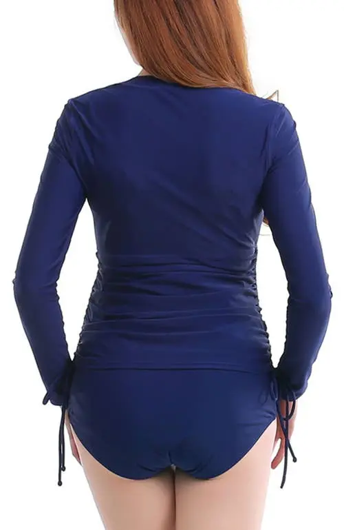 KIMI + KAI Maternity Two-piece Rashguard Swimsuit